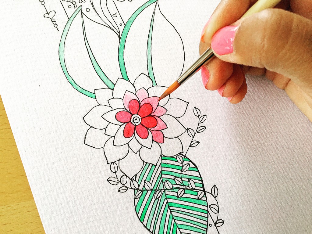 Botanical monogram lettering tutorial - Life-athon