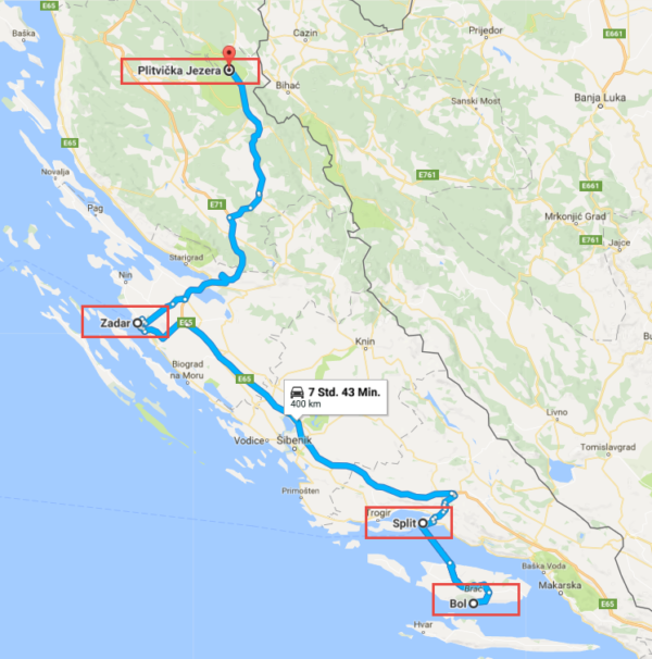 Travel best in Croatia for 10 days: Tips and highlights (includes ...